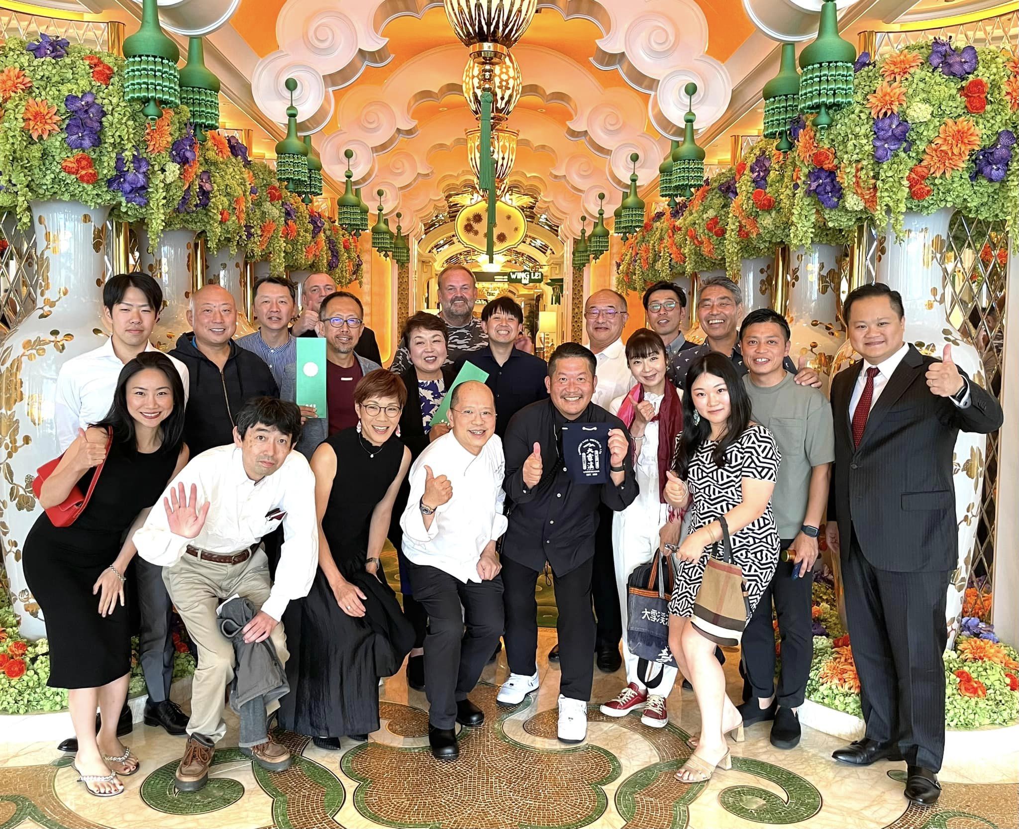 Wynn palace Lei Palace のプライベートルームでランチ♪ : Sake（日本酒）から観光立国を目指す 株式会社コーポ・サチ